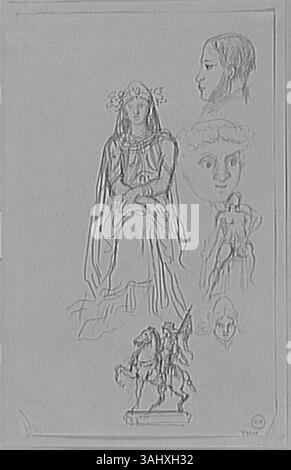 A detailed architectural drawing showcasing various column designs and ...