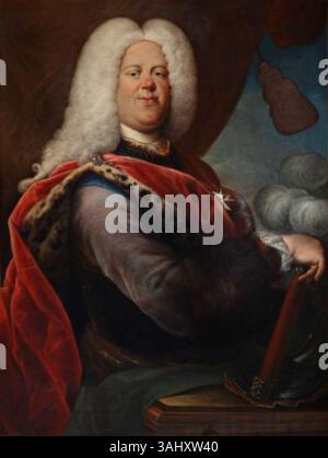 Portrait of Duke Anthony Ulrich of Brunswick (1714-1774). Museum: State ...