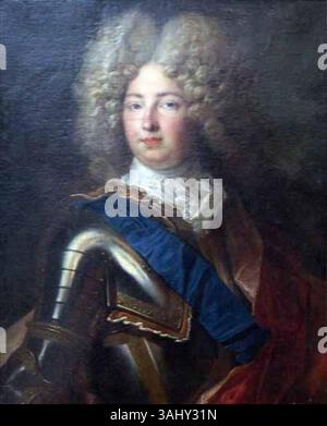 This painting depicts the death of Louis XIV, the Sun King, marking the ...
