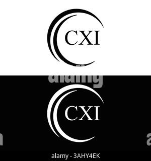 cxi, cxi set, c x i design, c x i letter, c x i logo, c x i, cxi letter ...