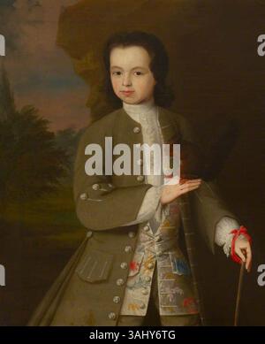 This portrait, created circa 1730, depicts Sir Jacob Astley, 3rd ...