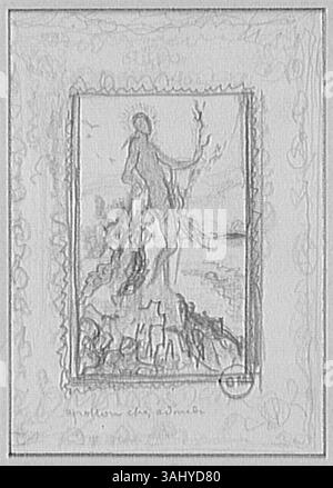 Gustave Moreau - Apollo and the Satyrs Stock Photo - Alamy