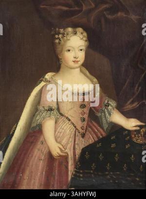 This 18th-century portrait, misidentified as Marie Antoinette, depicts ...