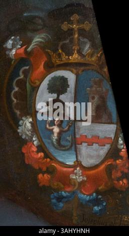 Coat of arms of Juan Antonio Vizarrón y Eguiarreta, Archbishop of ...