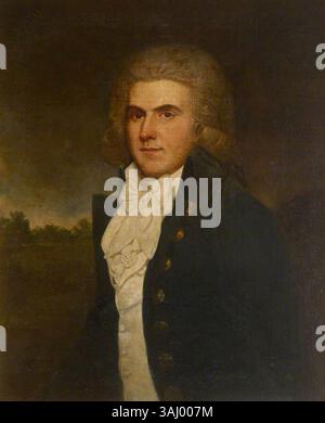 This portrait by George Romney, created between 1781 and 1783, depicts ...