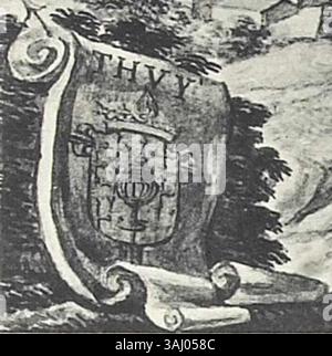 The drawing of Tui by Pier Maria Baldi, created in 1669, represents a ...