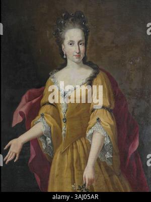 This 17th or 18th-century portrait by Ádám Mányoki, once misidentified ...