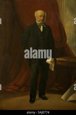 Mid-19th-century portrait of Sir William Eden, 6th Baronet of West ...