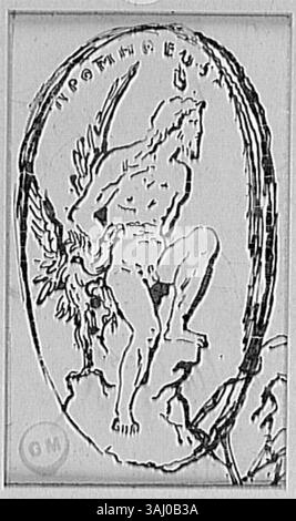 'Etude pour Prométhée' (Study for Prometheus) by Gustave Moreau ...