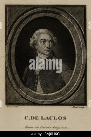 Portrait of Pierre Choderlos de Laclos by Antoine-Alexandre Morel ...