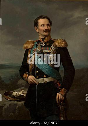 A portrait of Fedor Fedorovich Berg, a notable figure in Russian ...