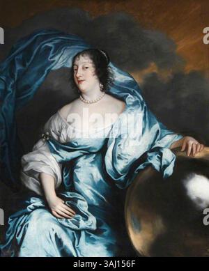 This portrait, from the studio of Anthony van Dyck, depicts Queen ...