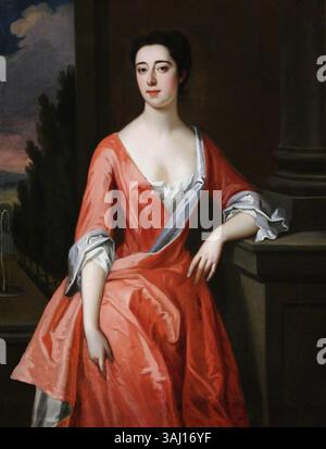 A portrait of Francis Lewis Hugonin, created in the style of Michael ...