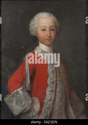 Portrait of Benedetto Maurizio, Duke of Chiablese (1741-1808), painted ...