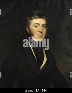 A portrait of Thomas William Anson, 1st Earl of Lichfield, painted in ...