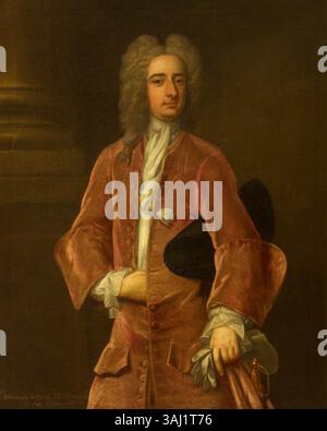 This portrait, attributed to Enoch Seeman the younger, depicts Captain ...