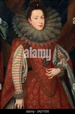 Portrait of Margaret of Savoy, Duchess of Mantua 1608 by Frans The ...