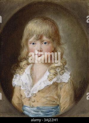 This portrait of Prince Octavius, painted between 1783 and 1784 after ...