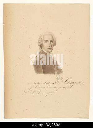 A drawing from the Boyer collection of Charles Antoine de Chazerat ...
