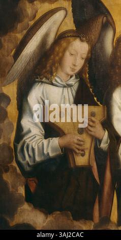 'Music Making Angels' by Hans Memling is a painting depicting angels ...