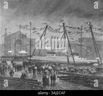 This wood engraving from The Graphic, dated November 10, 1894 ...