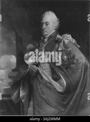 This portrait by George Sanders depicts Admiral George Keith ...