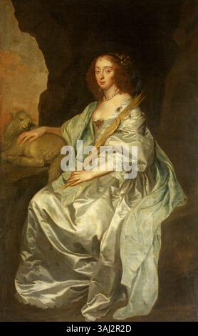 Lady Mary Villiers, Later Duchess of Richmond and Lennox, with Charles ...