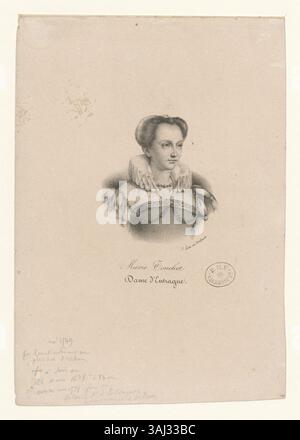 989 - Marie Touchet Dame d'Entrague Stock Photo - Alamy