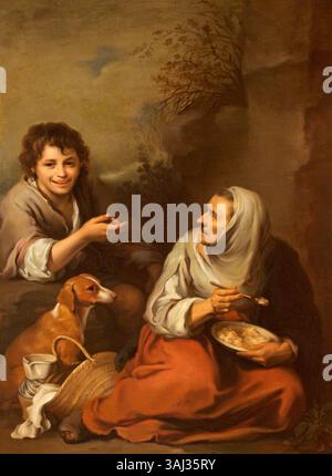 This genre painting, created between 1700 and 1750, depicts peasants ...