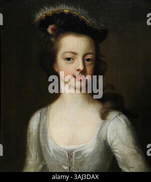 This portrait, by or after Michael Dahl, depicts Arabella Vernon, Lady ...