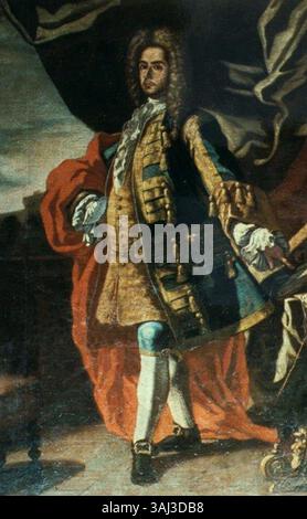 This 18th-century portrait depicts Girolamo Colonna, a prominent ...