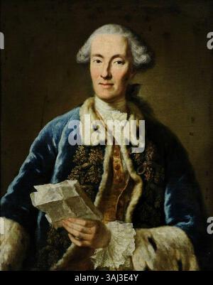 This unknown German portrait depicts a nobleman, capturing the ...