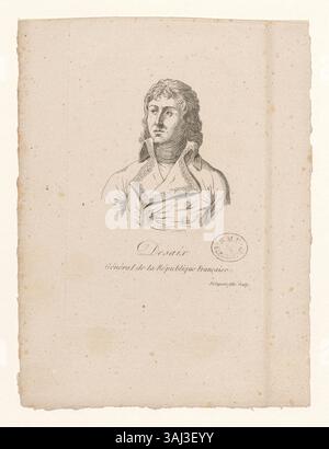 This print features General Desaix, a prominent military figure during ...