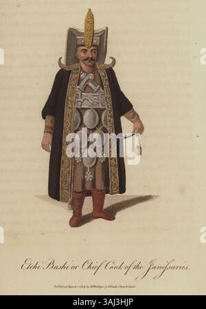 Elchi Bashi of Chief Cook of the Janissaries Stock Photo - Alamy
