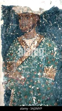 This 14th-century painting from the Assumption of the Mother of God ...