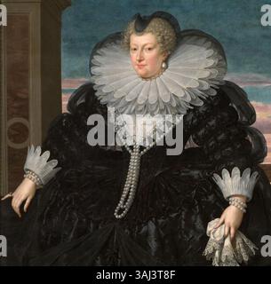 Frans Pourbus the Younger’s 1617 portrait of Marie de’ Medici as a ...