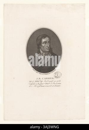 This print, created by Jean-Baptiste Carrier, shows the revolutionary ...