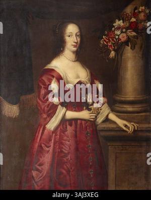 This portrait, painted between 1640 and 1650, depicts a widow believed ...