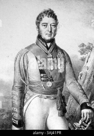 This lithograph by Josef Lanzedelli d. Ä. from around 1820 features ...