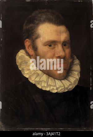 This 1578 painting by Adriaen Thomasz. Key depicts a woman gazing to ...