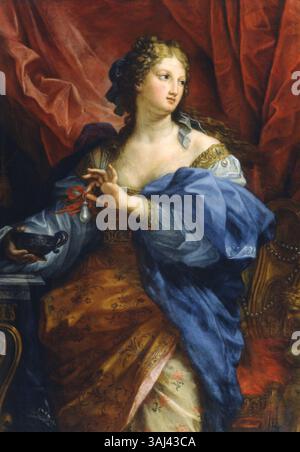 Cleopatra dissolving the Pearl in Wine between 1725 and 1784 by Andrea ...