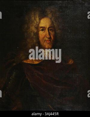 This portrait, created between 1700 and 1729, depicts William Cavendish ...
