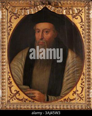 This portrait of Thomas Cranmer, a key figure in the English ...