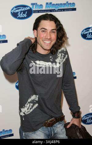 Ace Young, American Idol Season 5 Top 12 Finalist at the American Idol ...