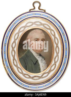 This 1785 portrait by John Smart depicts Sophia Plowden as a child. The ...