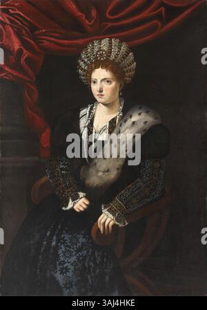 This portrait of Isabella d'Este, housed in the Palazzo Ducale ...
