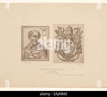 Print documenting Pope Urban II's role in initiating the First Crusade ...
