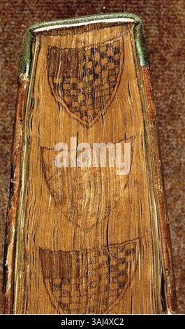 This 14th-century fragment from the Fontevrault Gradual shows a section ...