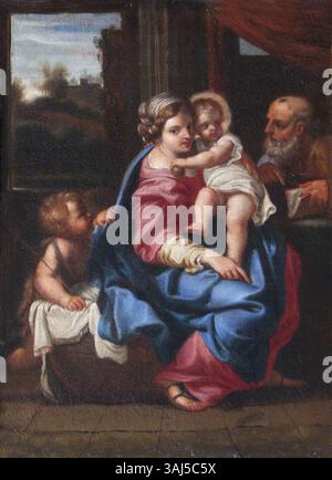 This painting by Annibale Carracci depicts the biblical story of ...
