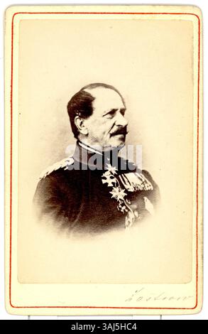 Alexander Friedrich Adolf Heinrich von Zastrow, c. 1865-1875 Stock ...